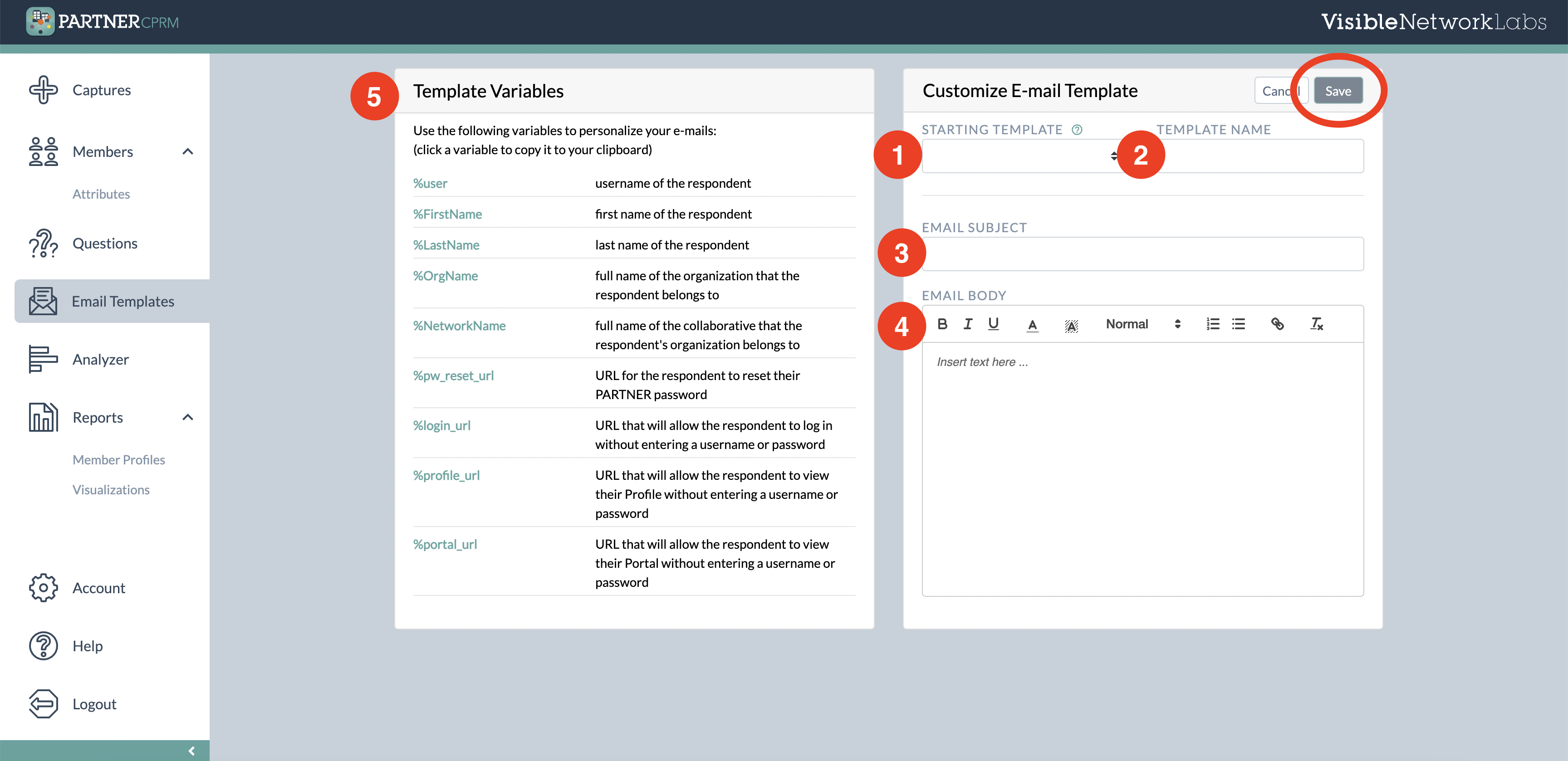 Create an Email Template